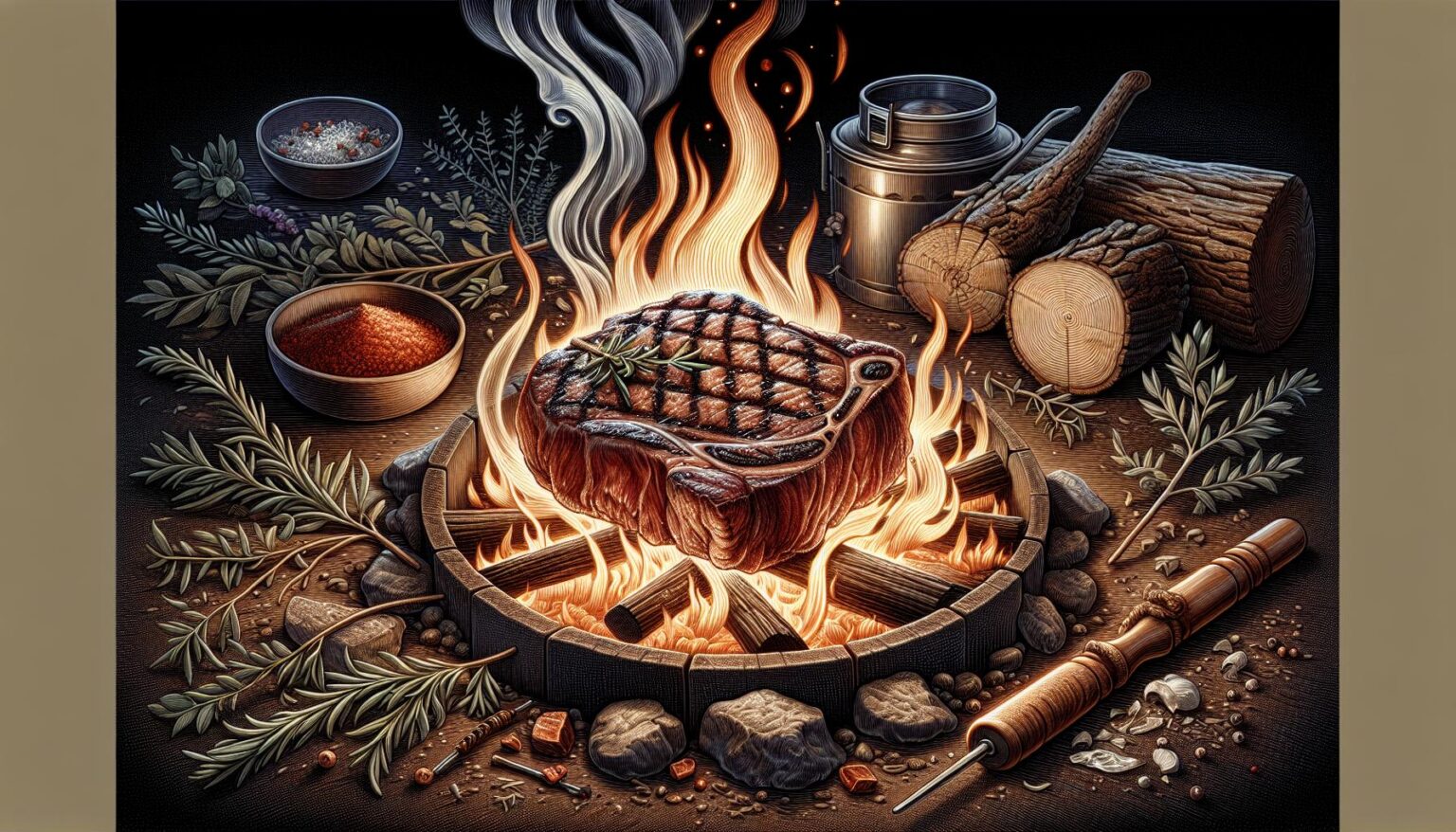 Campfire Steak Mastery: Cook the Perfect Steak Outdoors - Outdoor ...